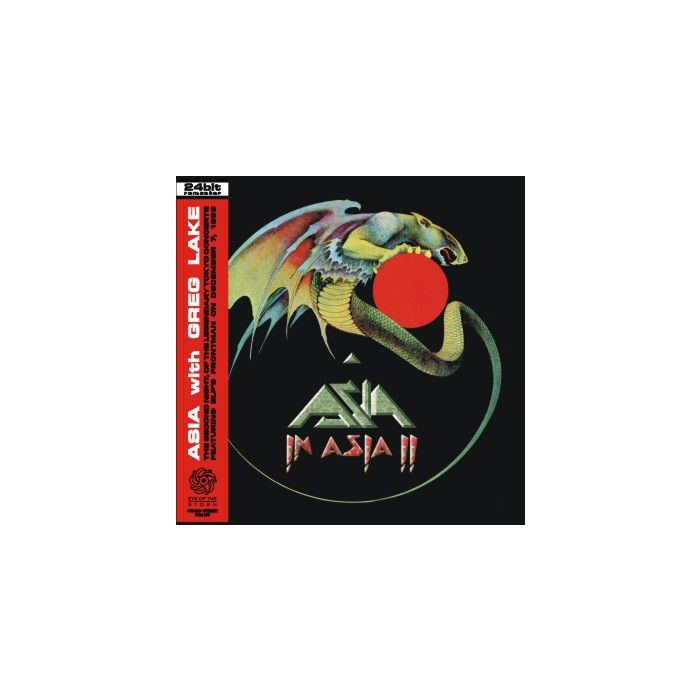 ASIA feat. GREG LAKE - Asia In Asia II: Live in Tokyo, JP 1983 (mini LP ...